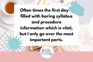 Meaningful First Week of Science Activities for Biology - Rae Rocks ...