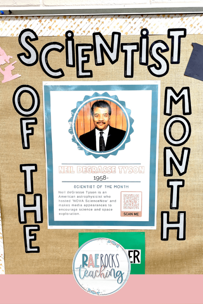 Peak Your Students Interest with Scientists Names Classroom Posters ...