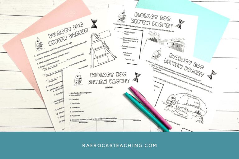 3 Ways You Can Prepare Your Students for the Biology End of Course Test ...