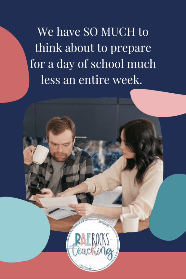 5 Easy Ways to Relieve Monday Morning Anxiety for Teachers - Rae Rocks ...