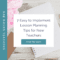 7 Easy to Implement Lesson Planning Tips for New Teachers - Rae Rocks ...