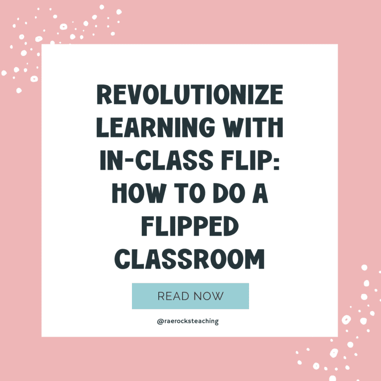 Revolutionize Learning with In-Class Flip: How To Do a Flipped ...