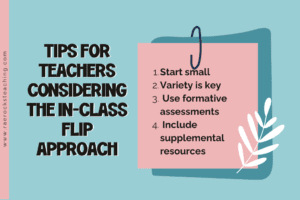 How are flipped classrooms effective without homework? The In-Class ...
